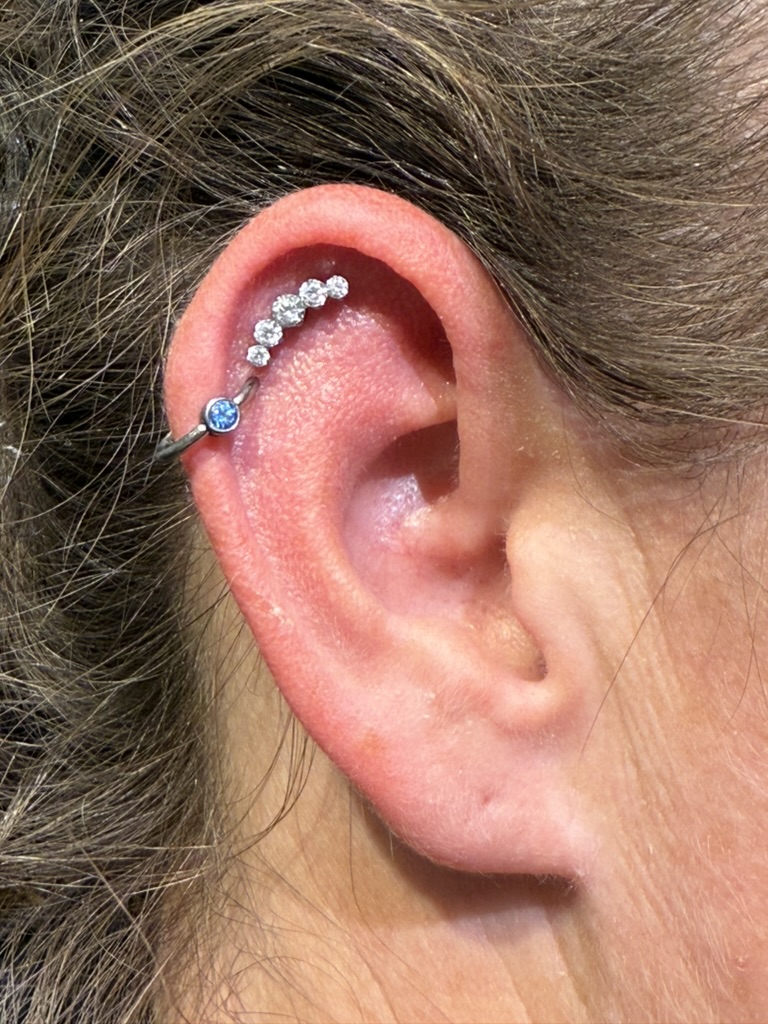 Helix Piercing | Kaleidoscope