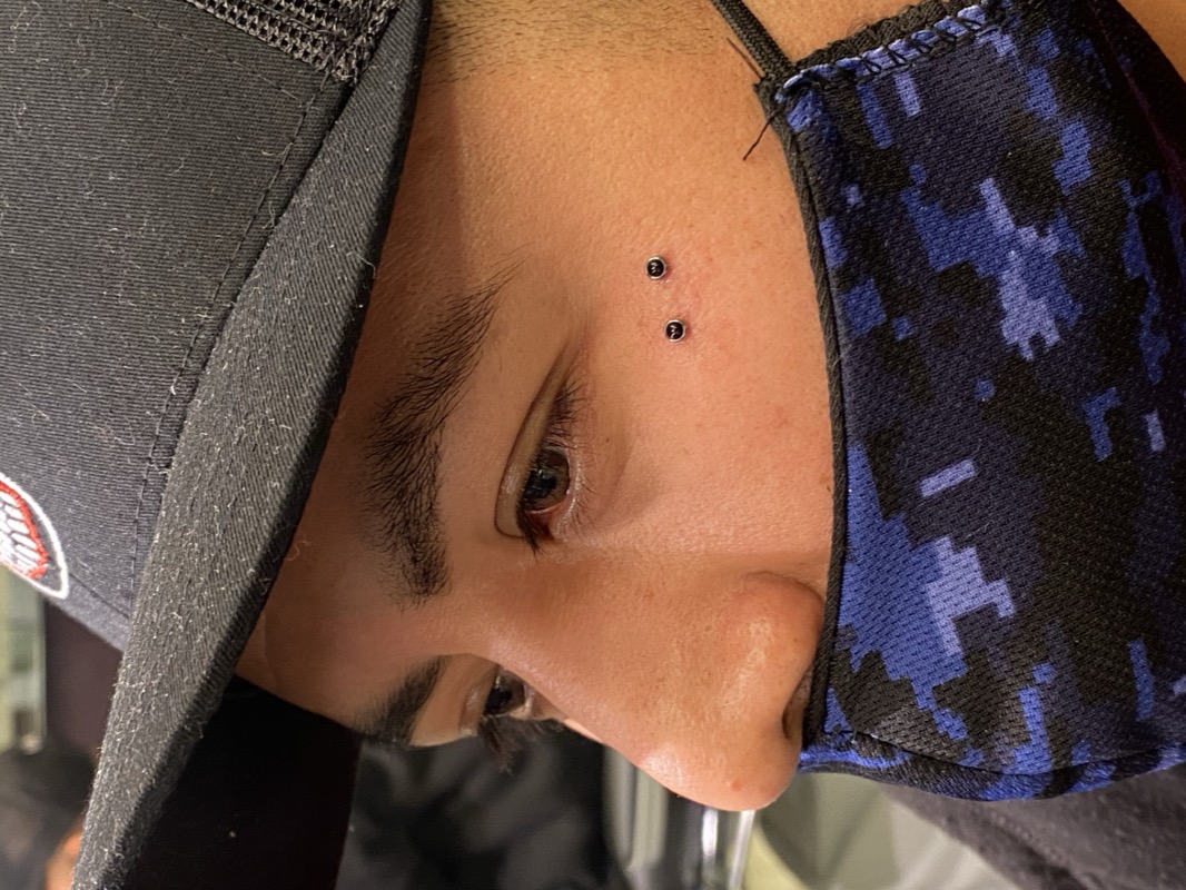 Surface Bar Piercing | Kaleidoscope